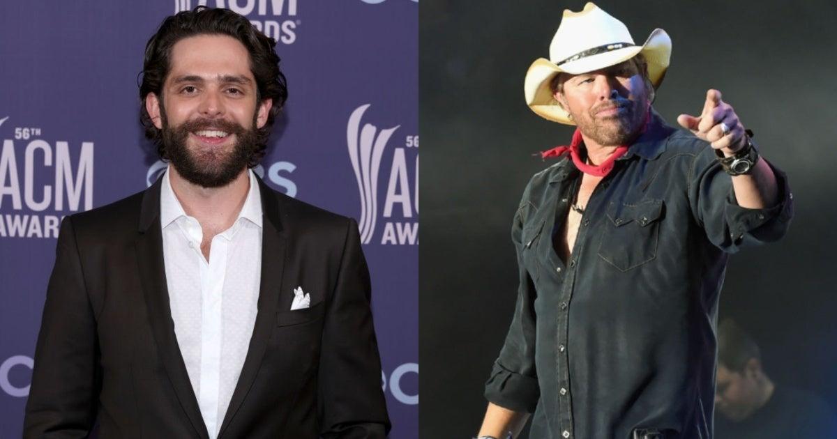 Thomas Rhett Was Once Scolded by Toby Keith Before a Show - PopCulture.com