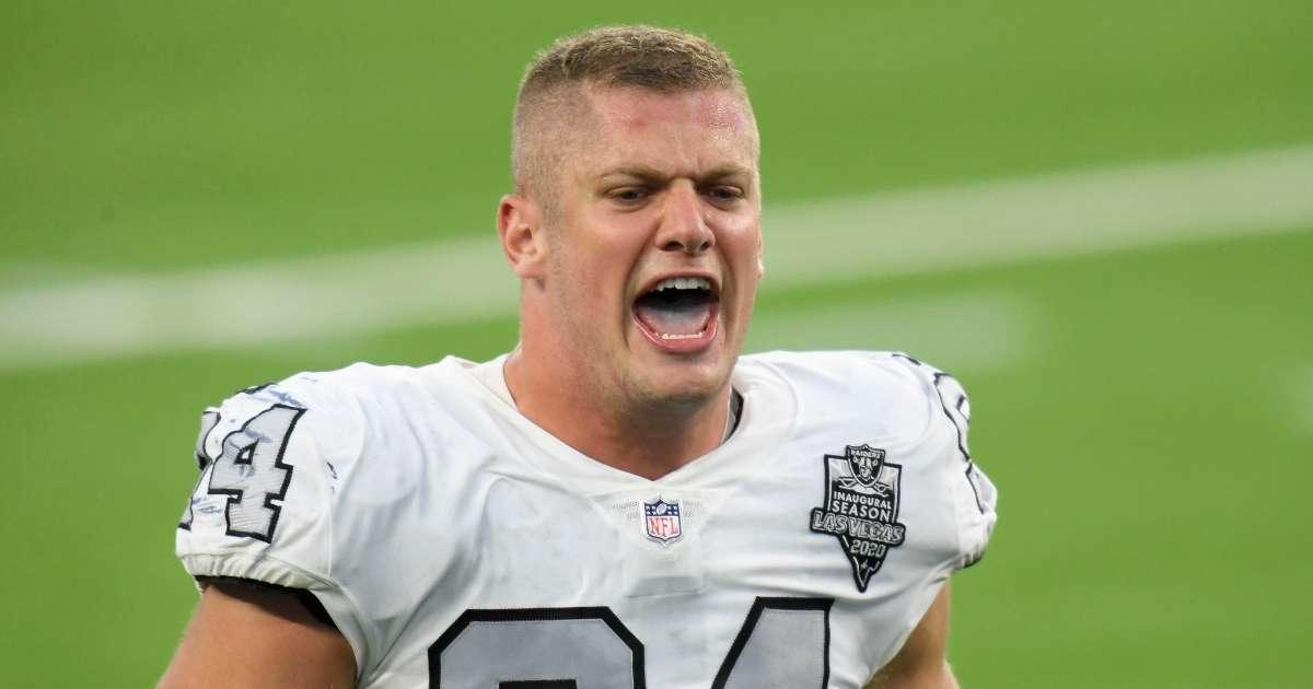 Raiders' Carl Nassib Comes out as NFL's First Active Openly Gay Player - PopCulture.com