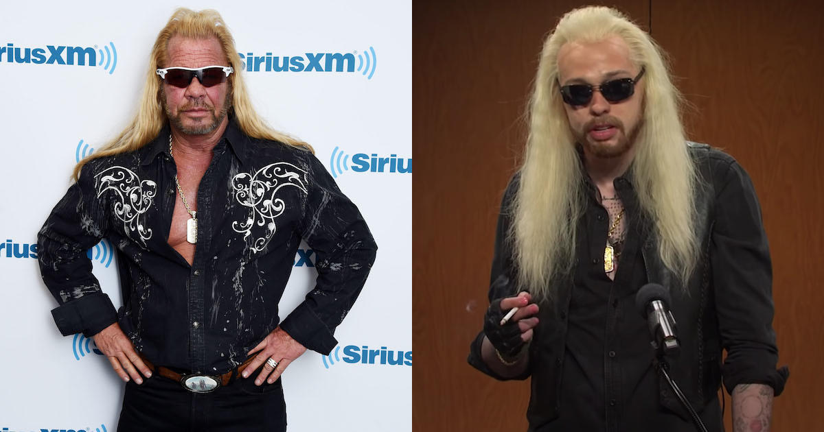 'SNL': Dog the Bounty Hunter Impersonated by Pete Davidson in School ...