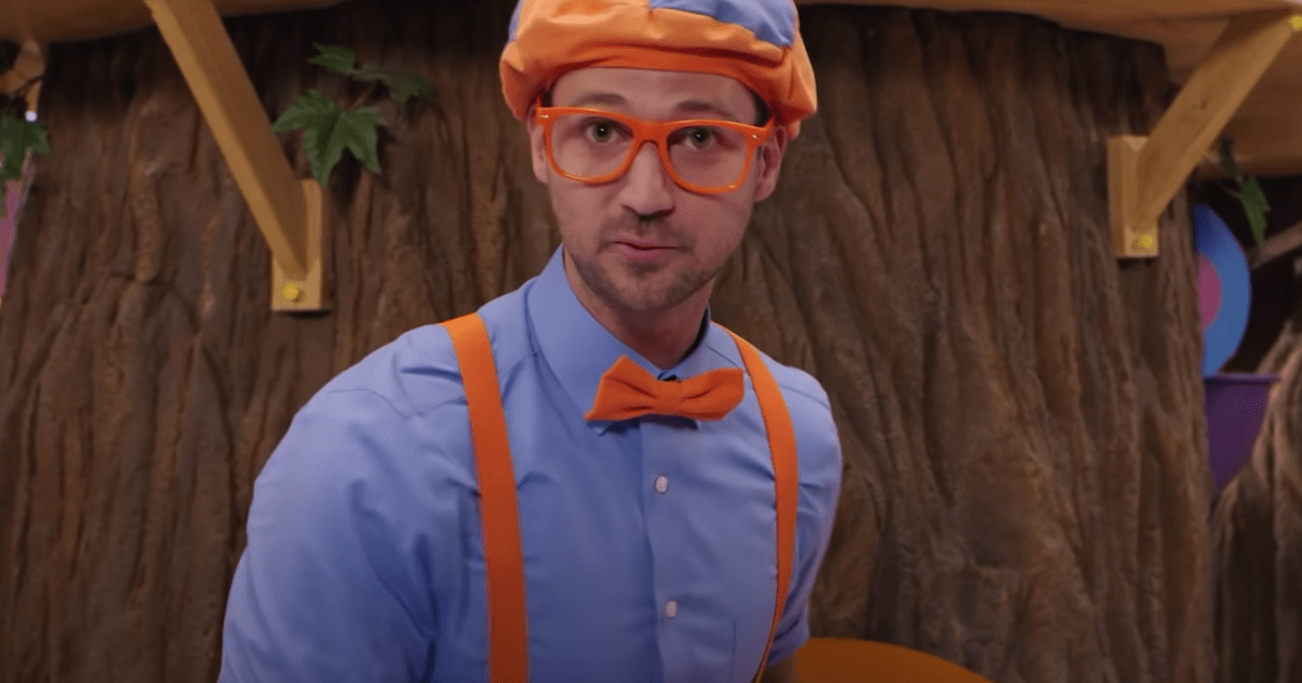 Blippi Irks Parents After Teaching Kids Wrong Shapes in Massively ...