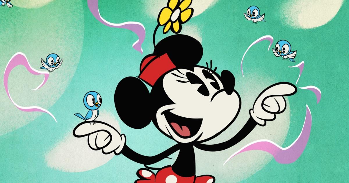 Minnie Mouse Trades Her Famous Polka Dot Dress for Pantsuit ...
