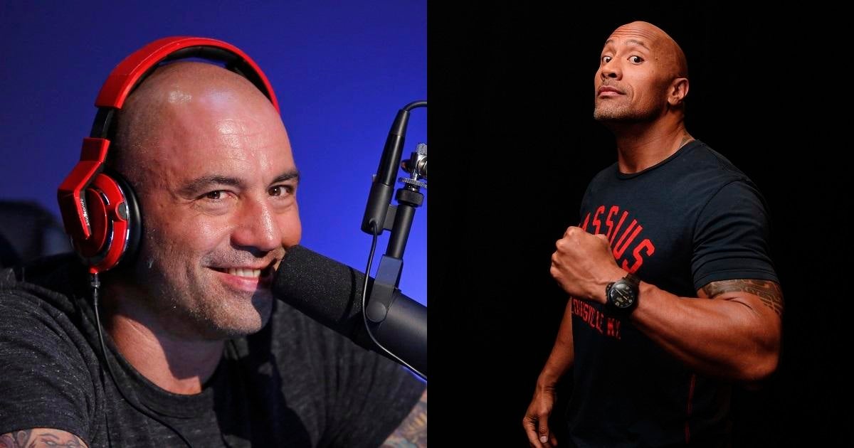 Dwayne 'The Rock' Johnson Weighs in on Joe Rogan Spotify Podcast ...