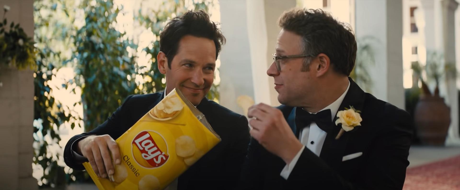 Paul Rudd and Seth Rogen Pair up for First Lay's Super Bowl Commercial ...