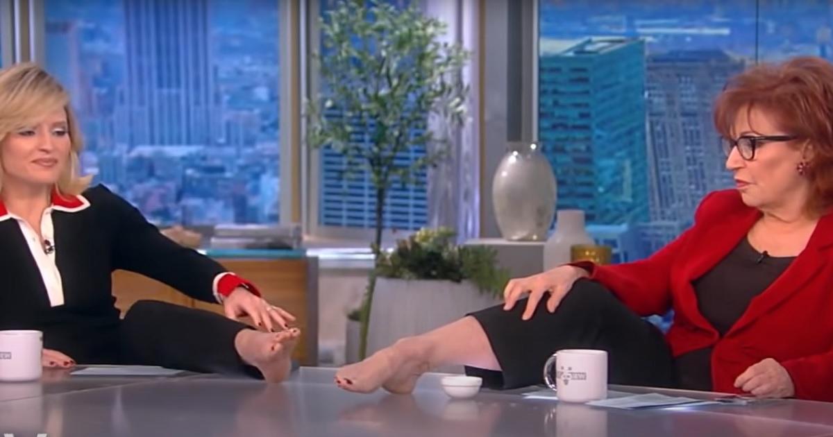 'The View' Gets Quirky as the Hosts Show off Their Bare Feet on the ...