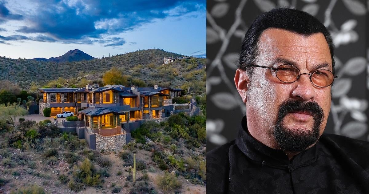 Tour Steven Seagal's $3.3M Bulletproof Desert Mountain Home ...