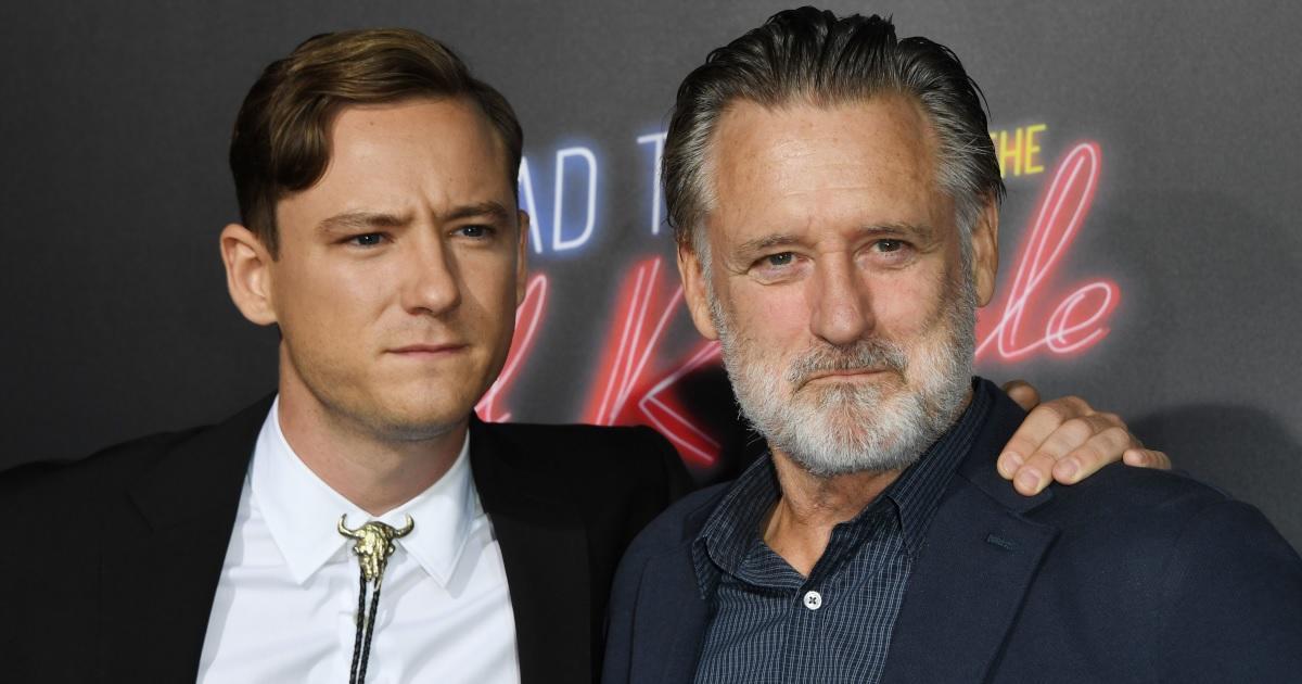 Lewis Pullman Is Spitting Image of His Famous Dad on Oscars Red Carpet ...