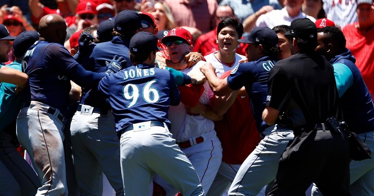 MLB Hands out Multiple Suspensions Following Mariners and Angels Brawl ...
