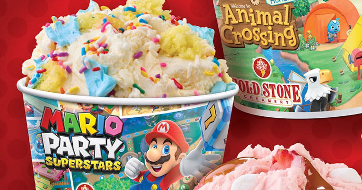 Cold Stone Creamery Reveals Dreamy Nintendo-Themed Ice Cream Creations ...