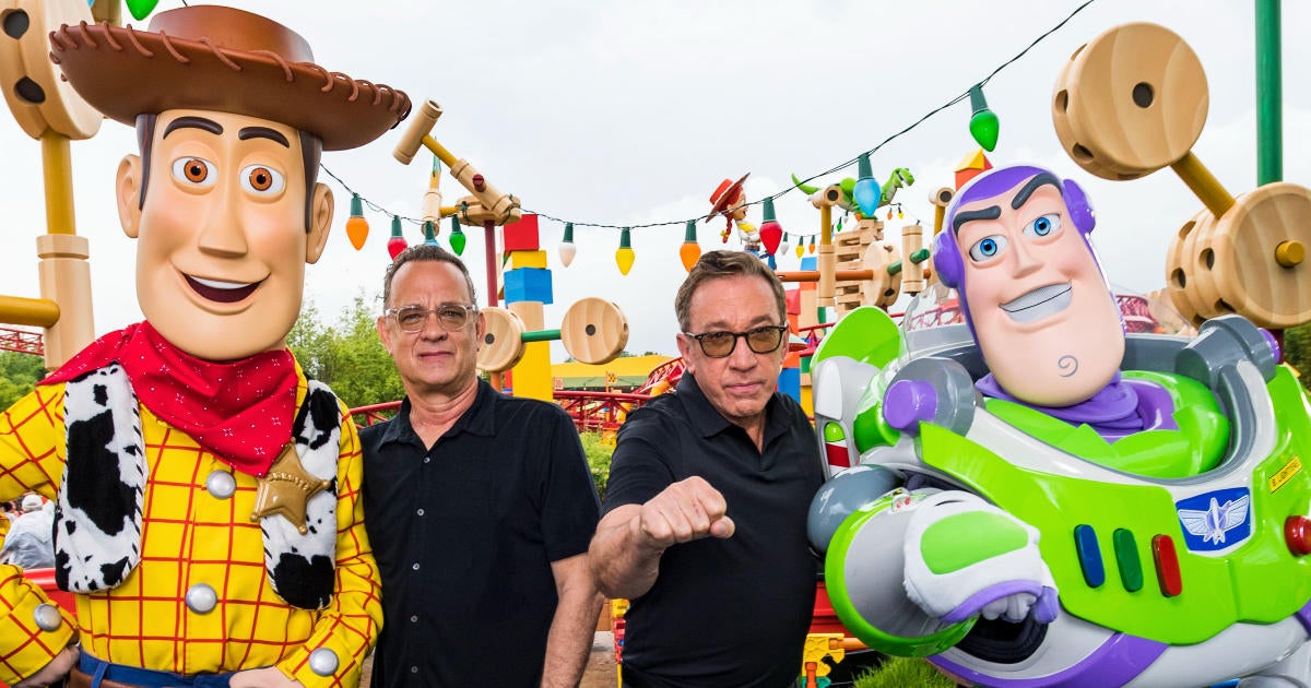 'Toy Story' Stars Tim Allen and Tom Hanks Have Mini-Breakfast Reunion ...