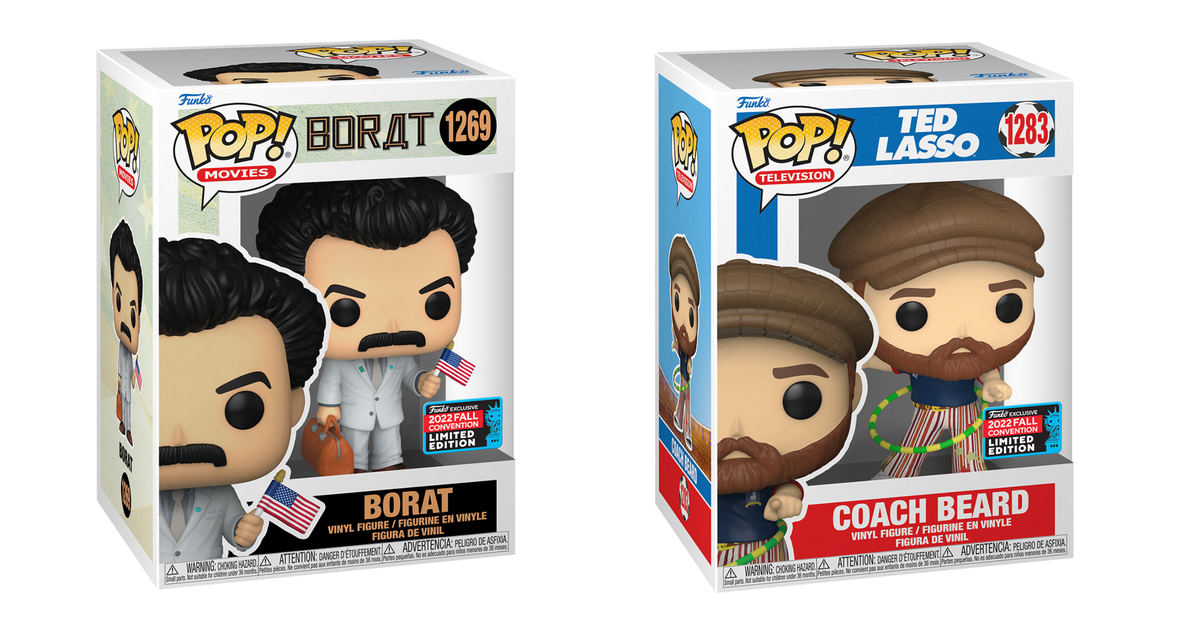 Funko Reveals New 'Borat' and 'Ted Lasso' Pop! Figures (Exclusive ...
