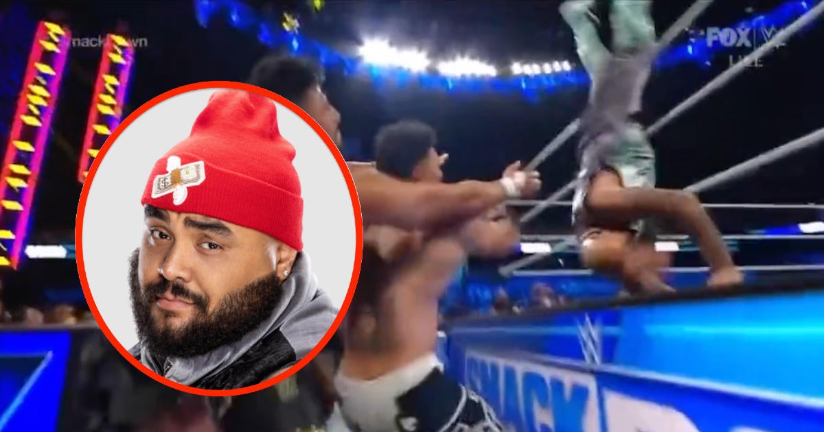 WWE's Top Dolla Updates His Condition After Botched 'SmackDown' Dive ...