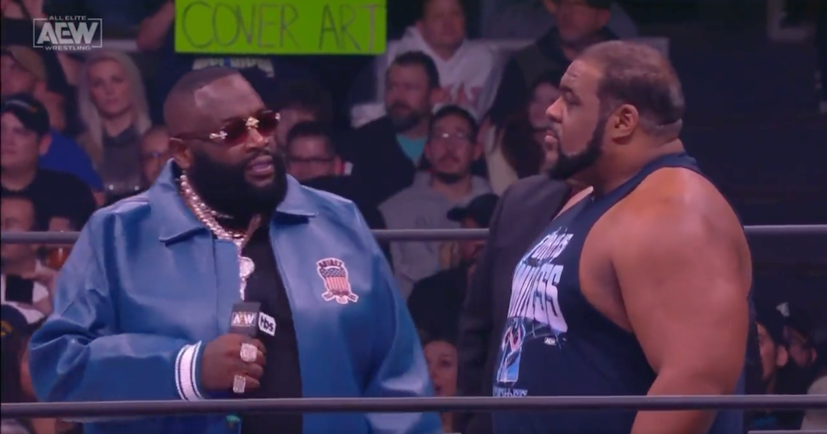 Rick Ross Drops F-Bomb Live on 'AEW Dynamite' With Keith Lee ...