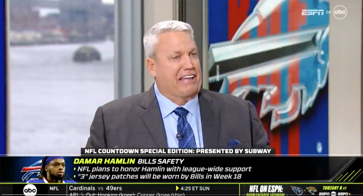 Former NFL Coach Rex Ryan Cries On-Air During Emotional Damar Hamlin ...