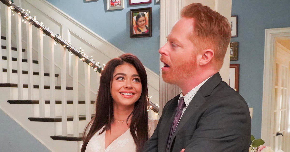 'Modern Family': Sarah Hyland and Jesse Tyler Ferguson Reunite ...
