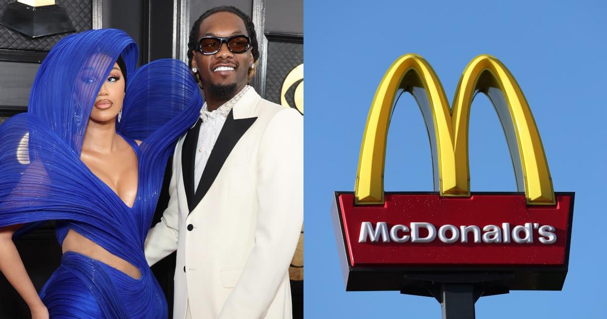 Cardi B and Offset Are Getting Their Own McDonald's Meal - PopCulture.com