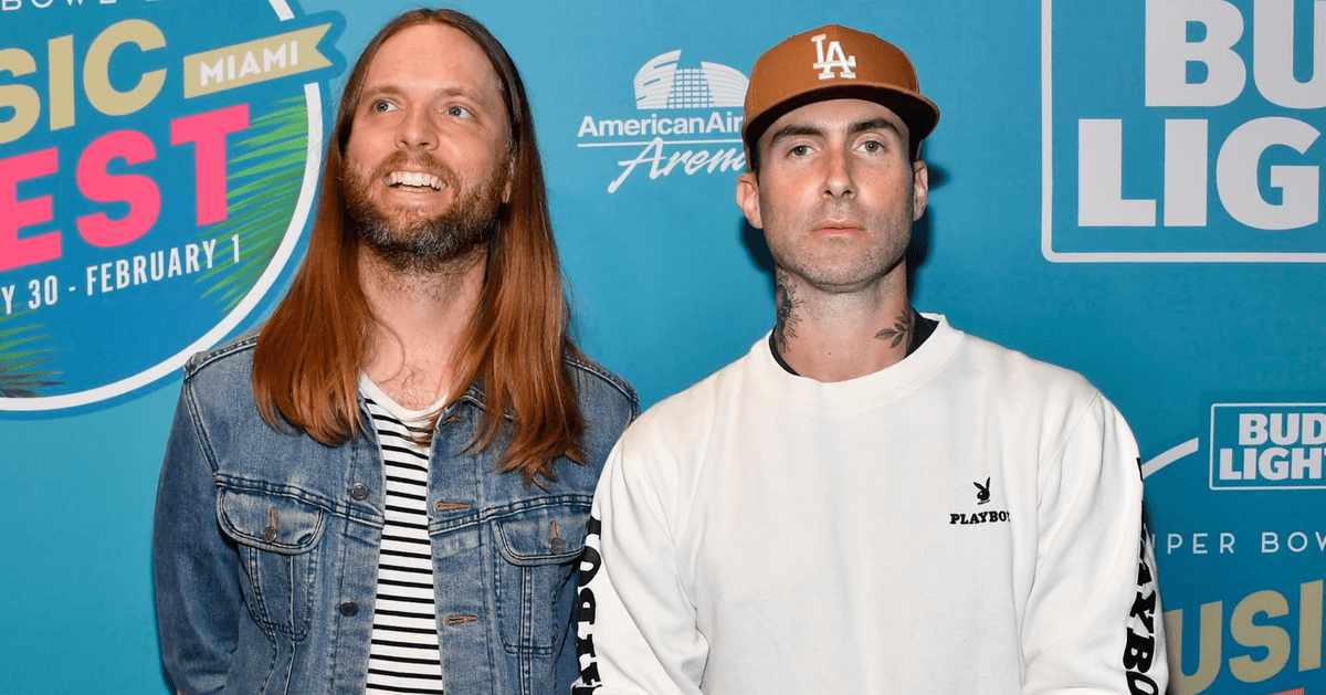 Maroon 5 Member and Partner Elope - PopCulture.com