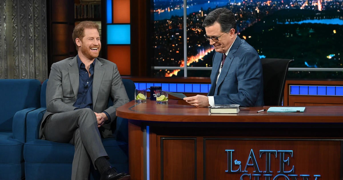Prince Harry Answers Stephen Colbert's Burning Questions in Surprise ...