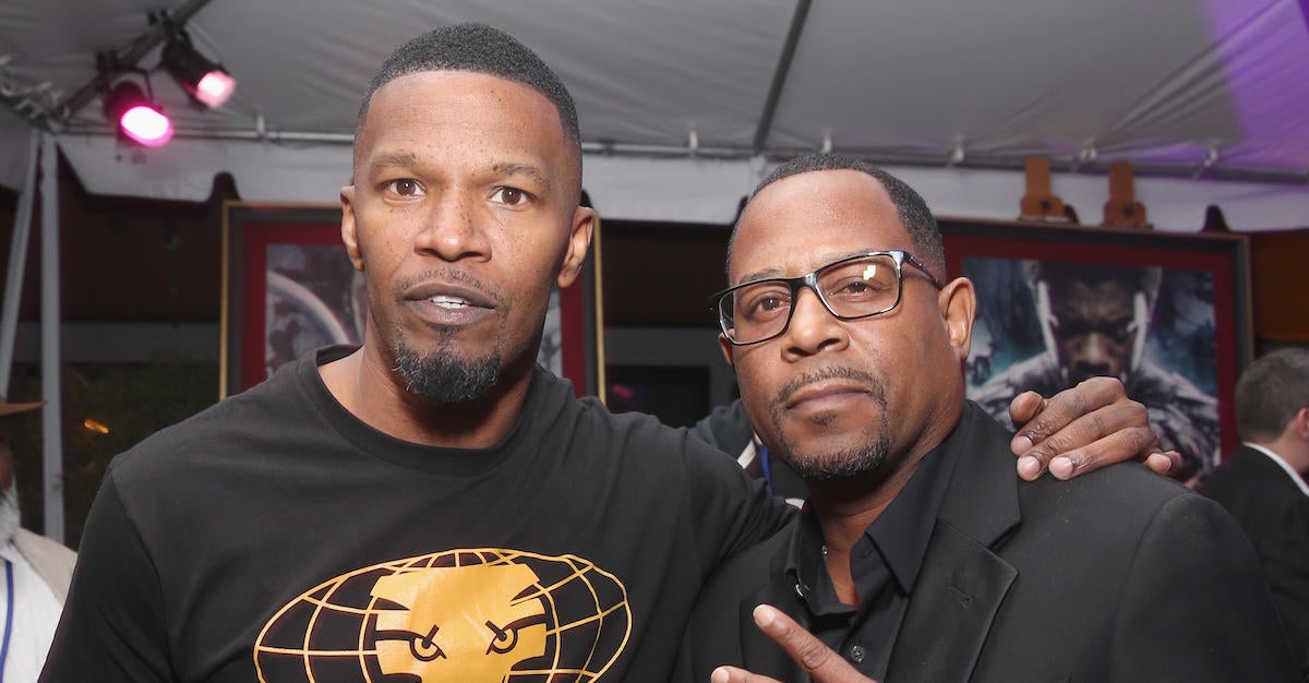 Martin Lawrence Gives Health Update on Jamie Foxx Amid Hospitalization ...