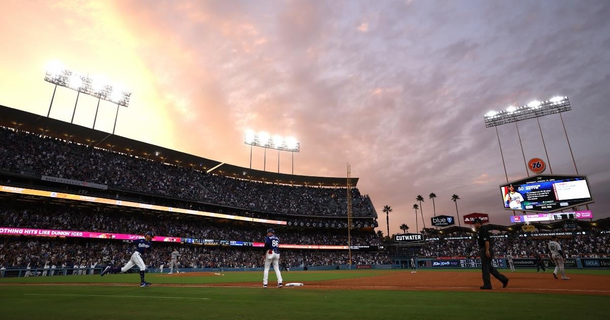 Wild Footage Shows Dodger Stadium Completely Flooded by Tropical Storm Hilary - PopCulture.com
