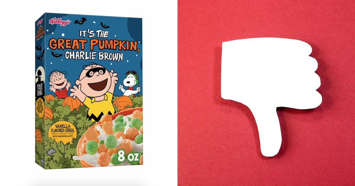 Charlie Brown 'Great Pumpkin' Cereal Compared to Cardboard: 'Worst ...