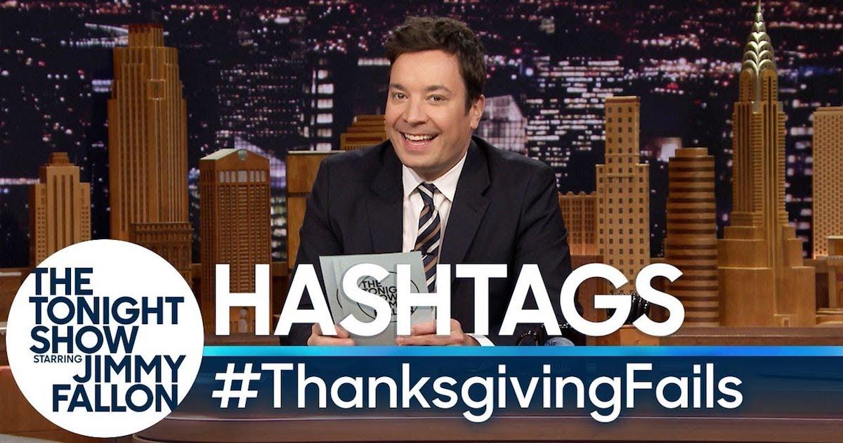 The Worst Thanksgiving Fails Ever, as Presented by Jimmy Fallon ...