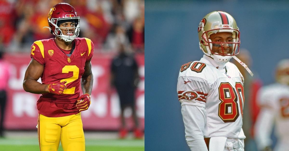 Brenden Rice Talks Following Father Jerry Rice's Footsteps With New ...