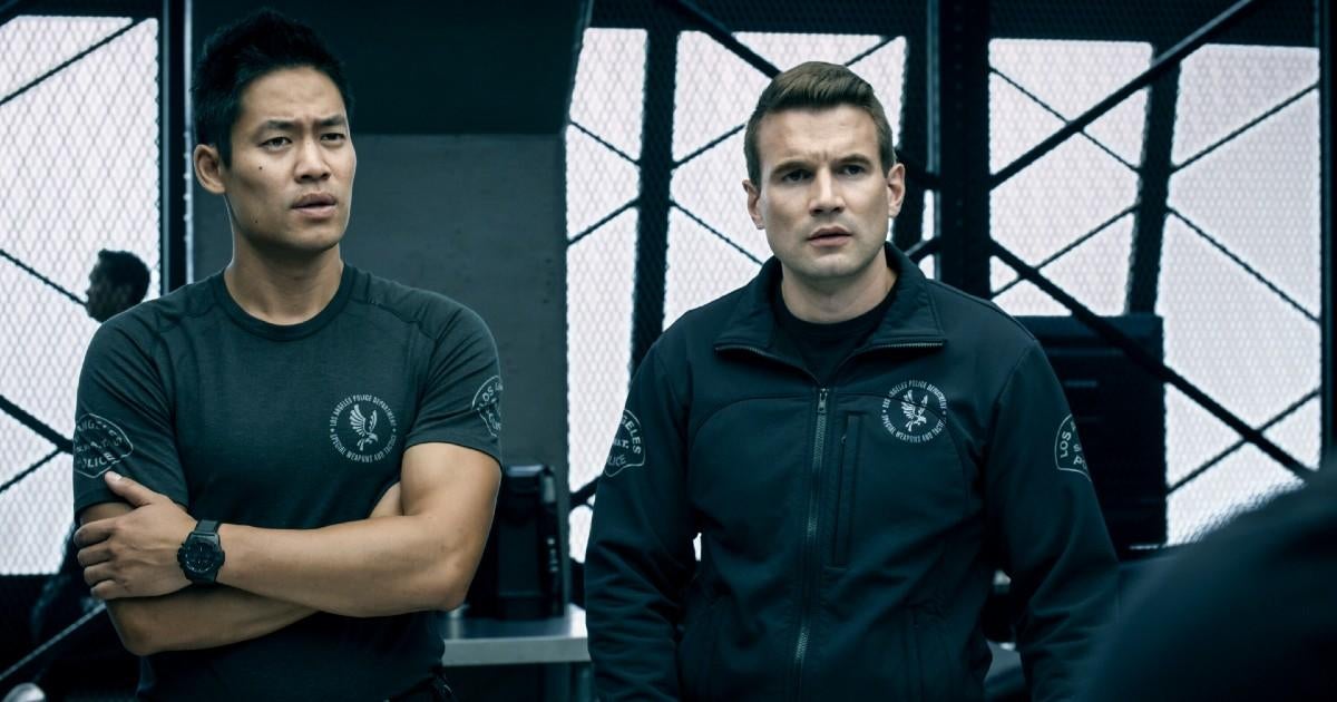 'S.W.A.T.': Alex Russell and David Lim Reunite Ahead of Season 7 ...