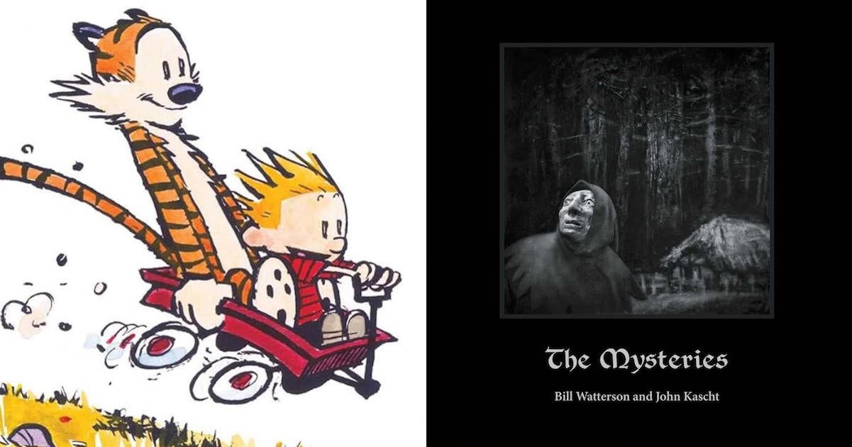 'Calvin and Hobbes' Creator's New Book 'The Mysteries' Isn't What You ...