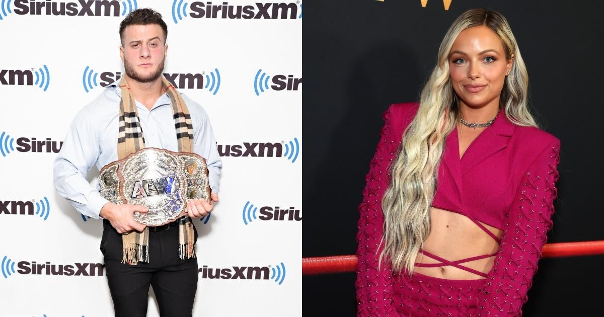 MJF 'Starts More Dating Rumors' With Liv Morgan at 'Iron Claw' Premiere ...