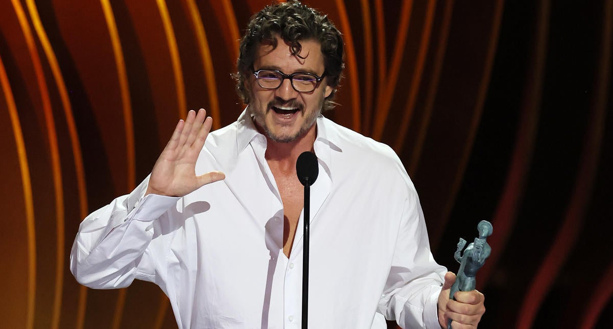 Pedro Pascal Got Too Drunk For His SAG Awards Acceptance Speech ...