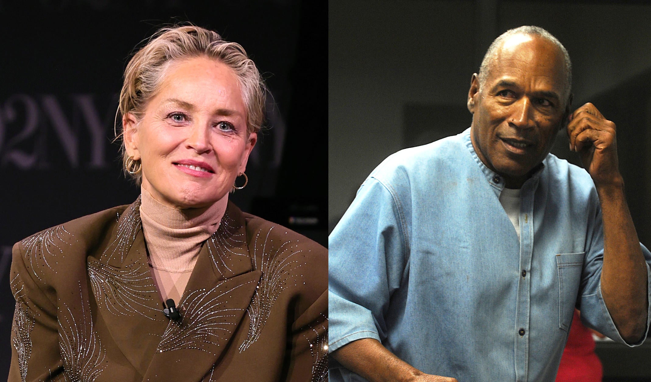 Sharon Stone Claims She Once Had Police Protection From O.J. Simpson ...