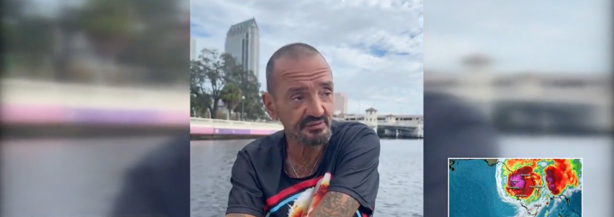 Viral Florida Man 'Lieutenant Dan' Is Safe After Riding Out Hurricane ...