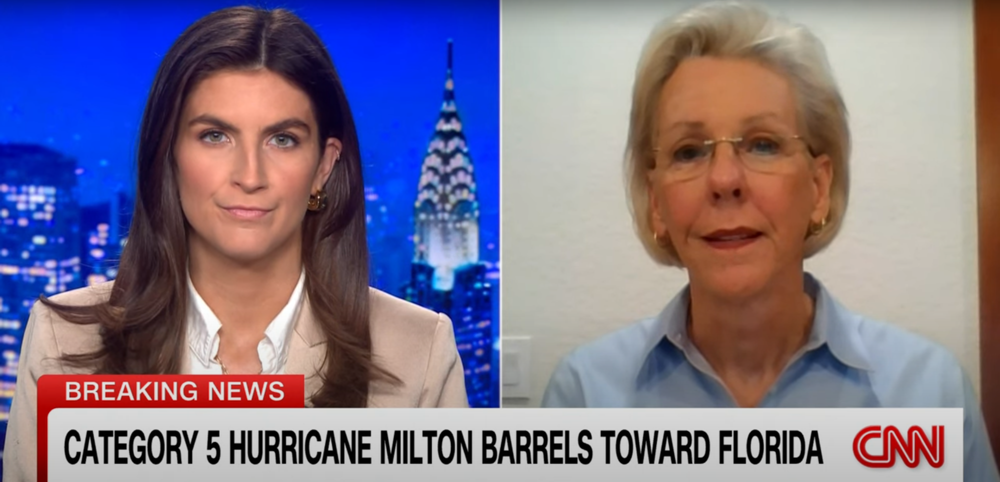 ‘youre Gonna Die Tampa Mayor Jane Castor Tells Locals During Cnn
