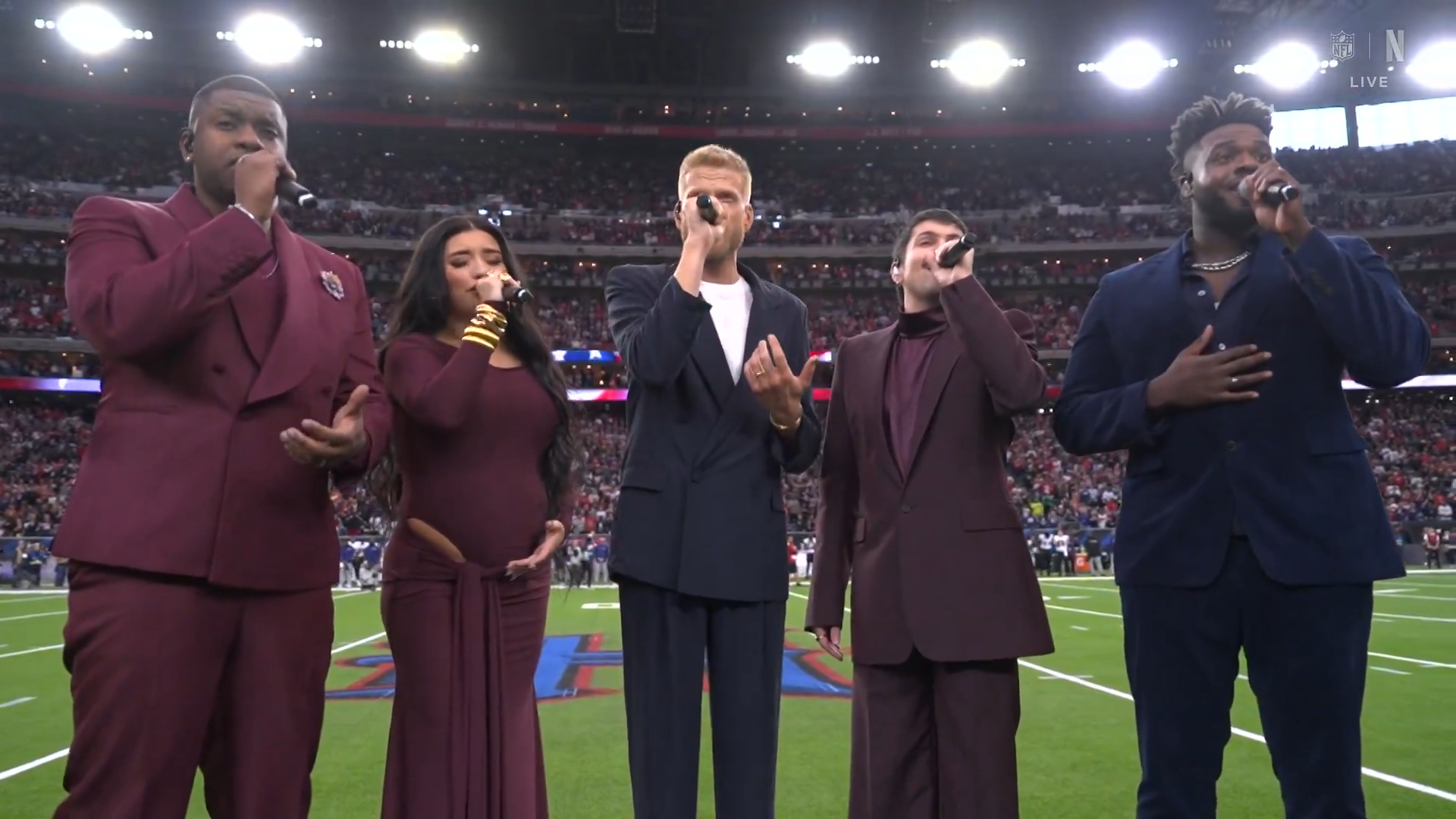 Pentatonix Delivers Stellar National Anthem Performance on Netflix's ...