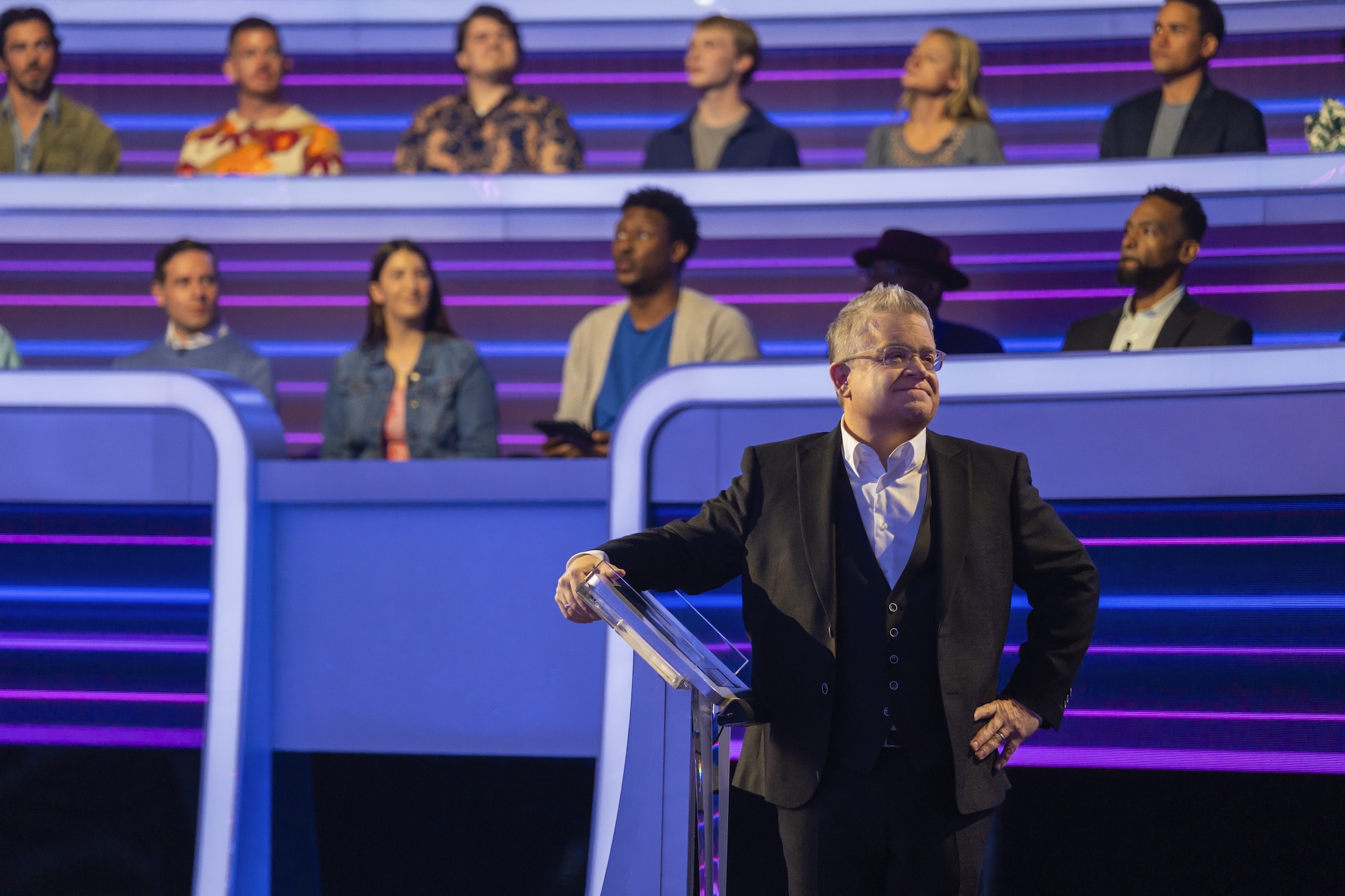 Primetime Fox Game Show Host Being Replaced: Patton Oswalt Exiting '1% ...