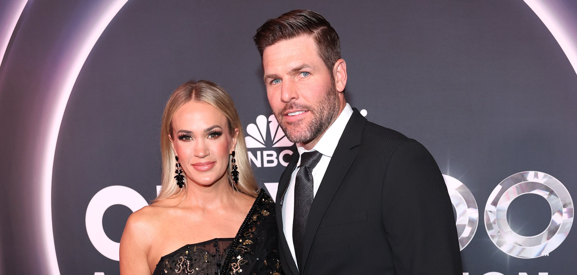 Carrie Underwood and Husband Mike Fisher Walk First Red Carpet Together ...