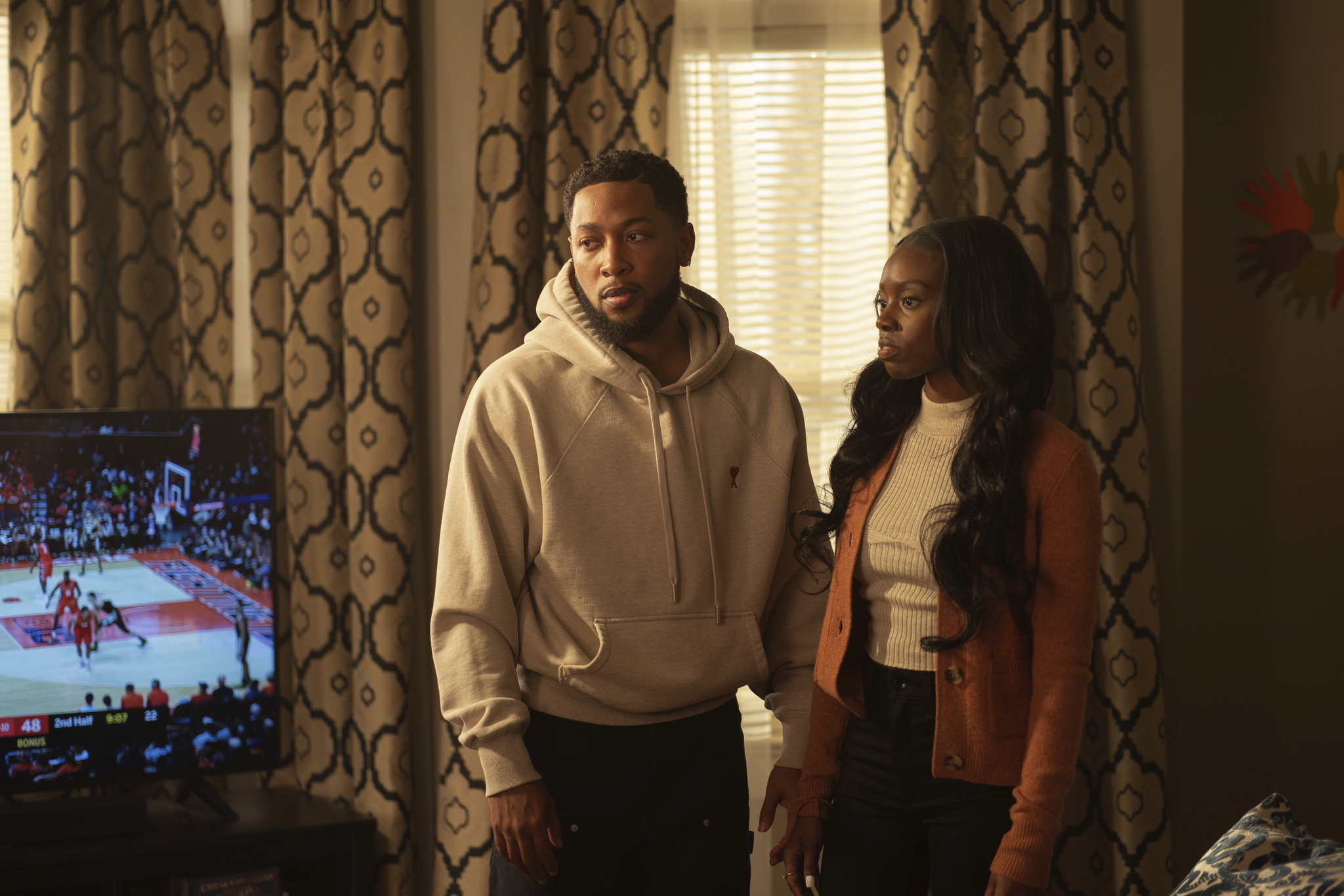 Jacob Latimore and Birgundi Baker on Keisha and Emmett's Evolution in Season 7 of 'The Chi ...