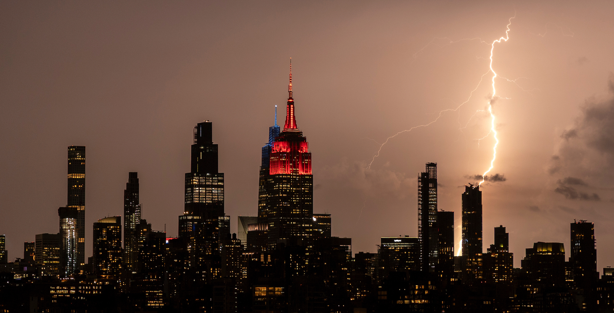 The Empire State Building Turned Blood Red This Week—Here's Why ...