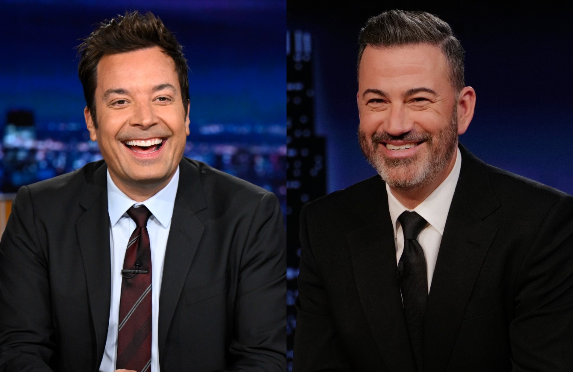 Jimmy Fallon and Jimmy Kimmel React to CBS Canceling 'The Late Show ...