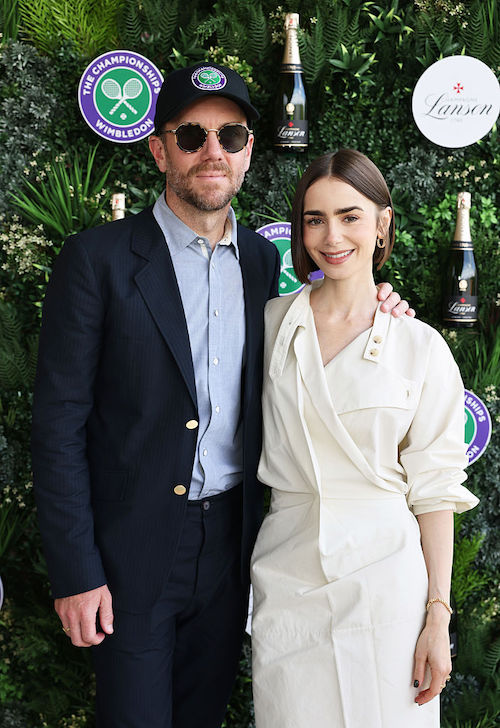 Lily Collins' Father-in-Law Malcolm McDowell Says He Isn't a Fan of ...