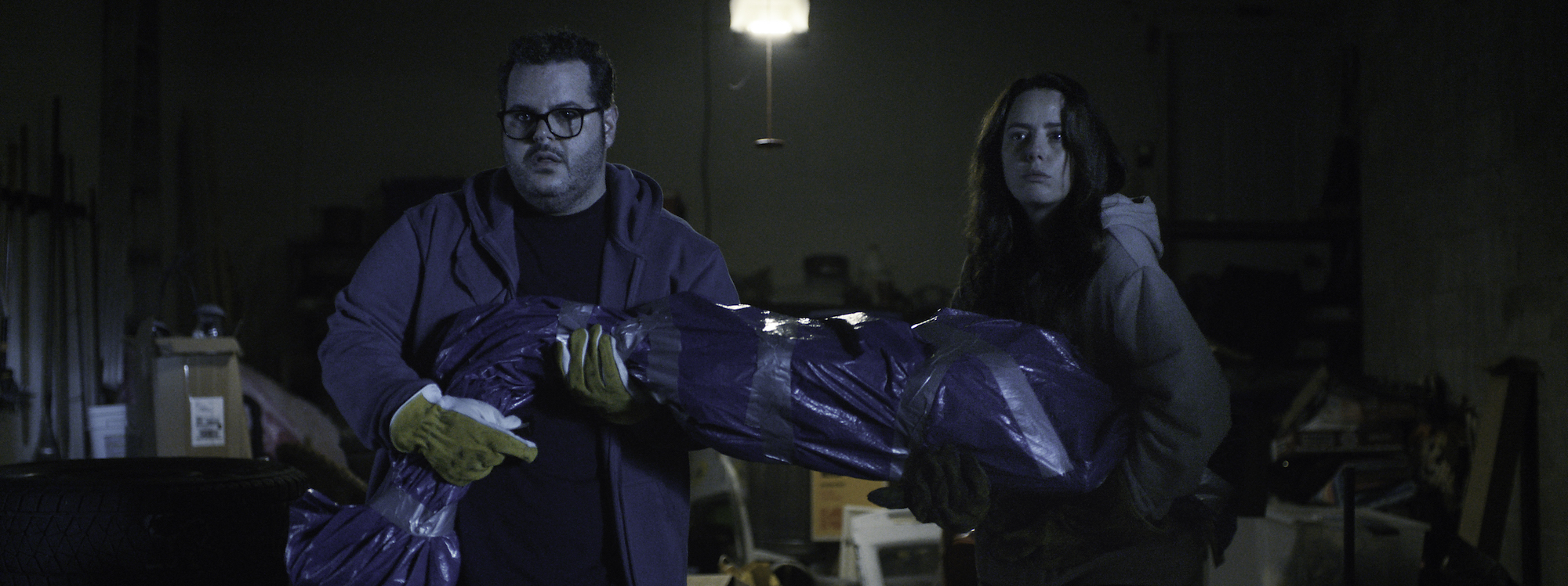'Adulthood's Josh Gad and Kaya Scodelario Celebrate the 'High-Wire Act' of the Neo-Noir Dark ...