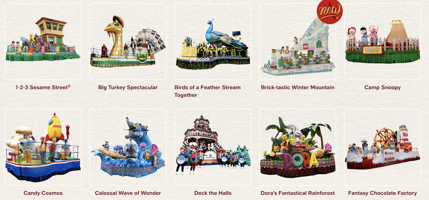 Macy’s Thanksgiving Day Parade Float Lineup Revealed for 2025 - PopCulture.com