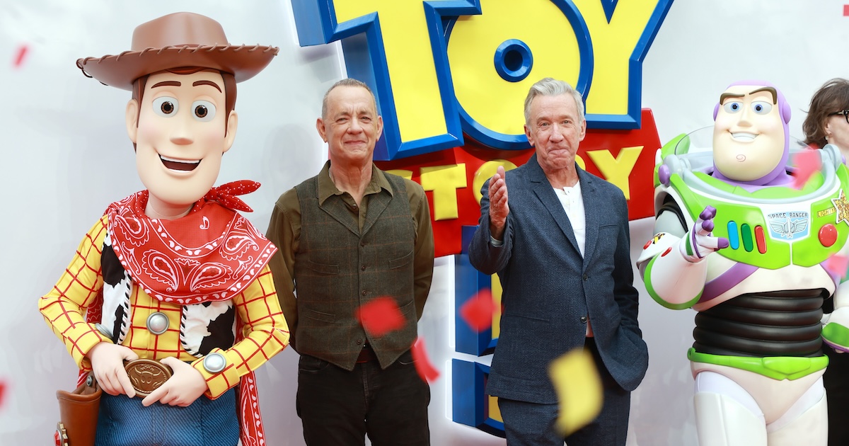 Tom Hanks and Tim Allen Reunite at 'Toy Story 5' Premiere as Polymarket ...